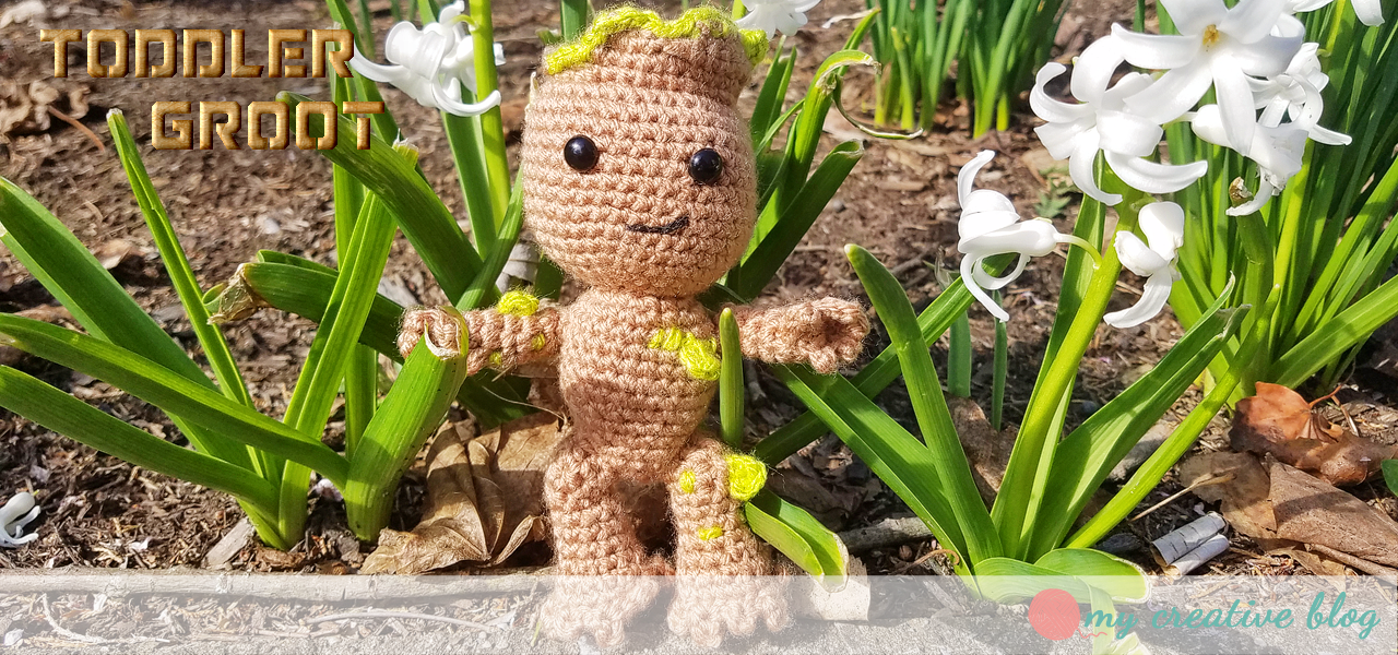 Toddler Groot – Crochet Pattern – My Creative Blog