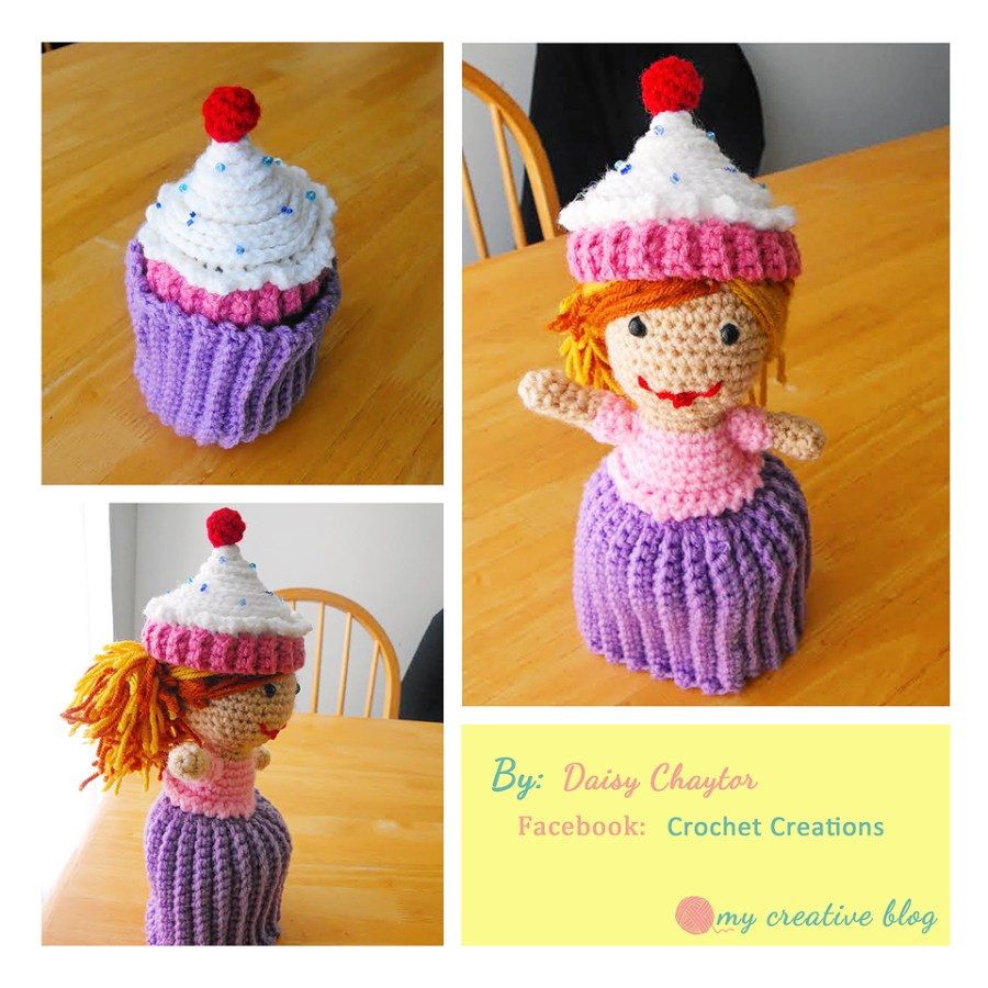 Cupcake Doll – Crochet Pattern – My Creative Blog