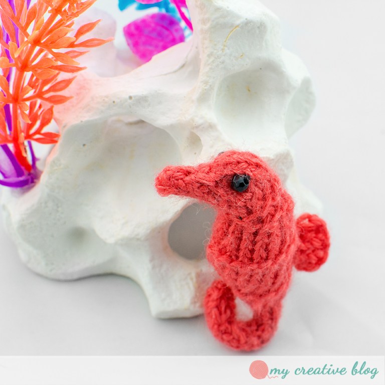 Tiny Seahorse – Knit Pattern – My Creative Blog