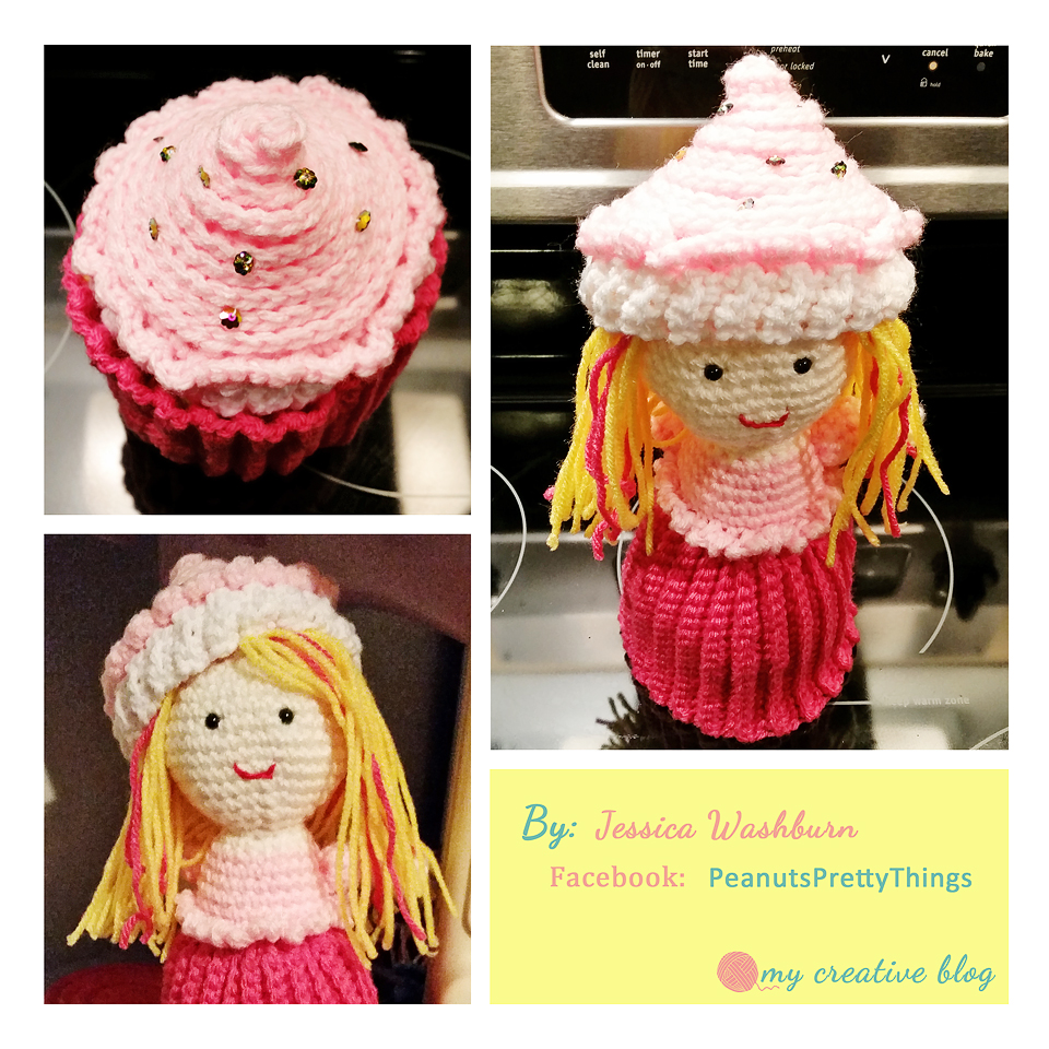 Cupcake Doll – Crochet Pattern – My Creative Blog