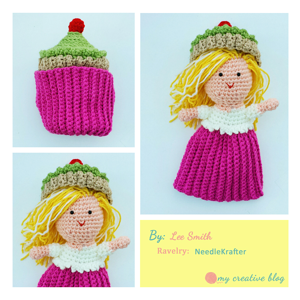 Cupcake Doll – Crochet Pattern – My Creative Blog