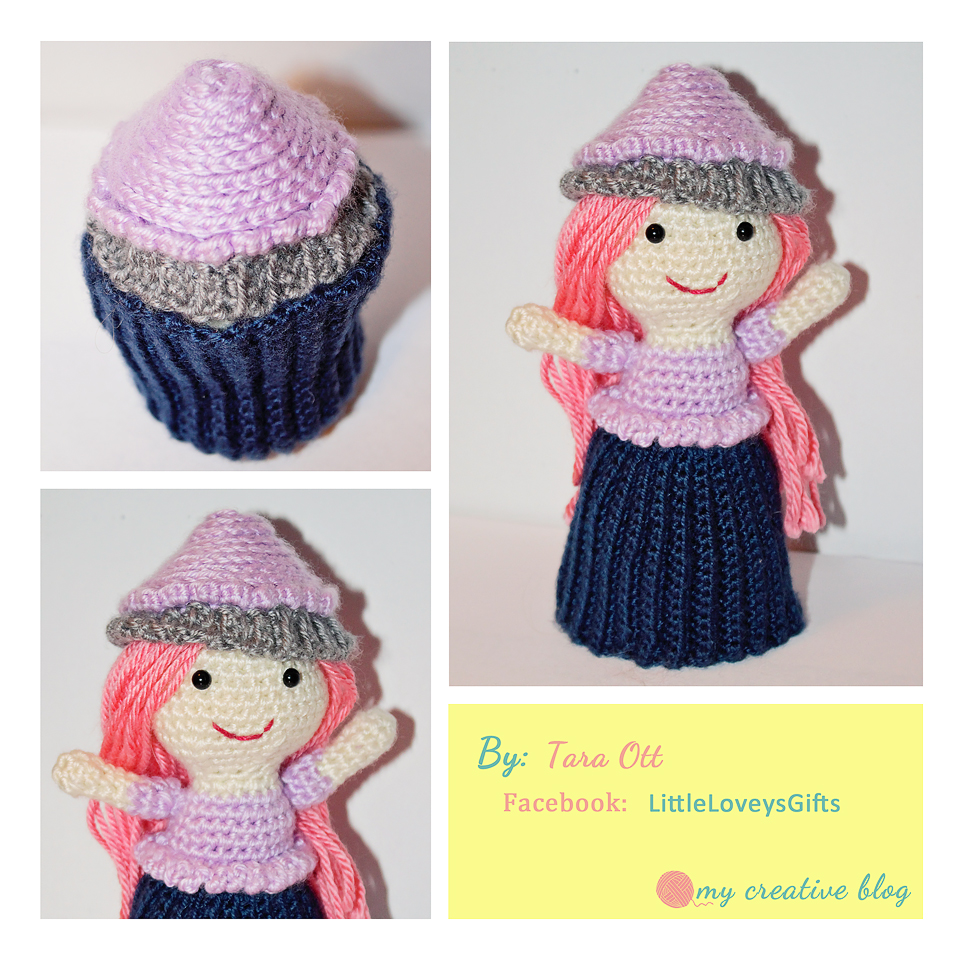 Cupcake Doll – Crochet Pattern – My Creative Blog
