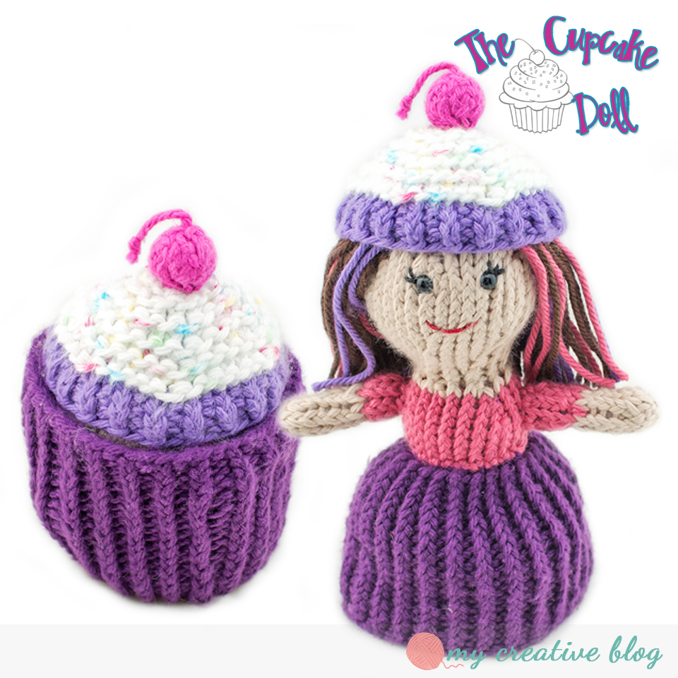 Cupcake Doll – Knit Pattern – My Creative Blog