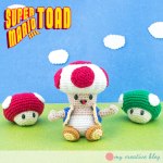 Super Mario Bros. Toad – Crochet Pattern – My Creative Blog